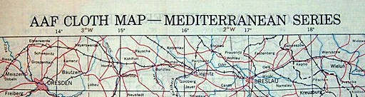 history of wwii us cloth escape maps